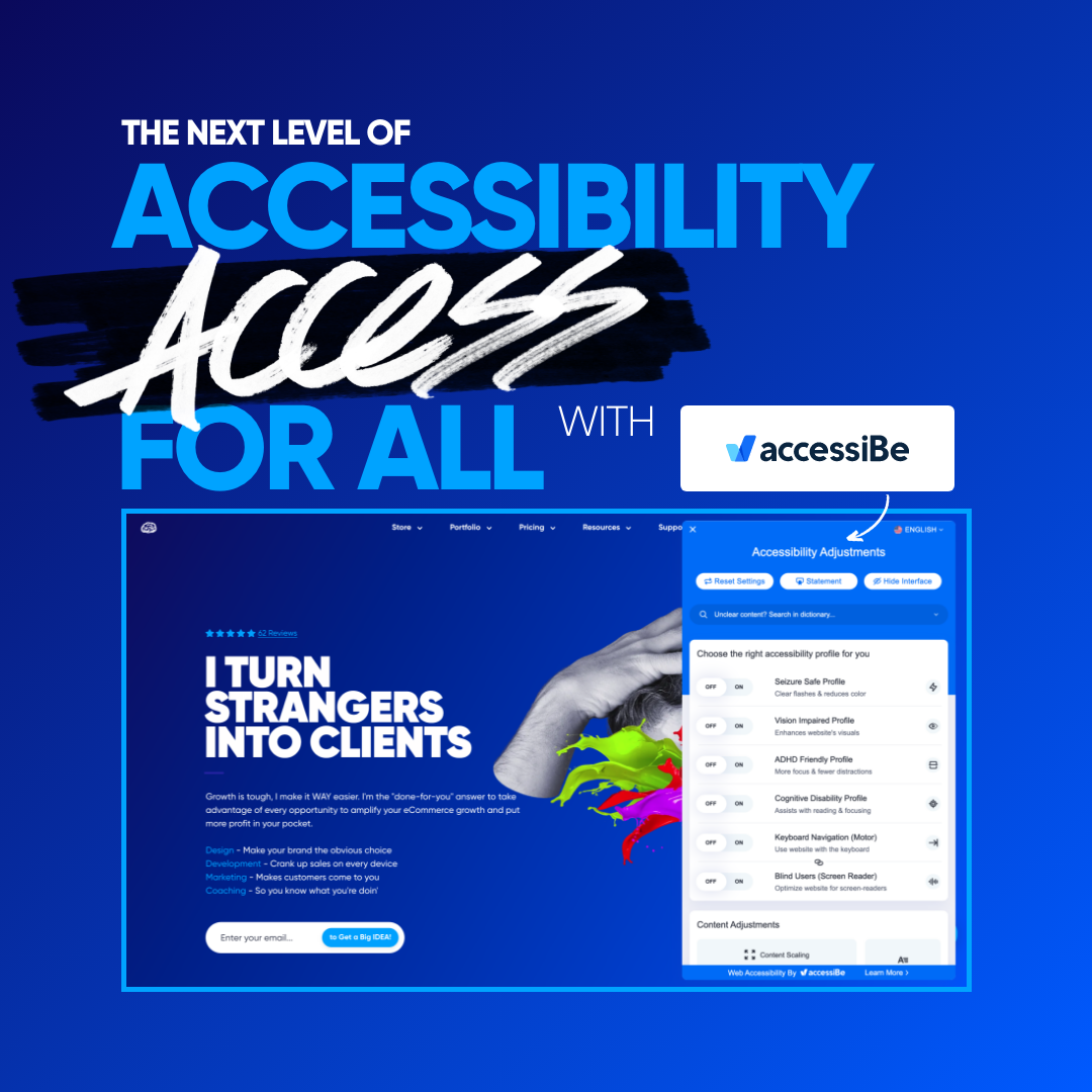 accessiBe Web Accessibility Solutions - WCAG & ADA Compliance in 2024 – Creatibly